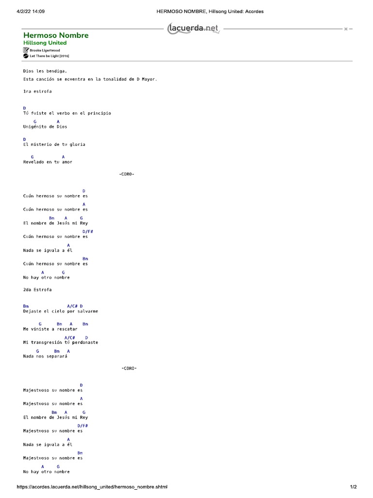 Hermoso Nombre | PDF