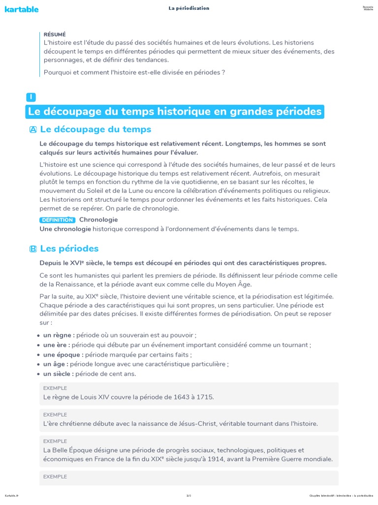 2-La Periodisation | PDF