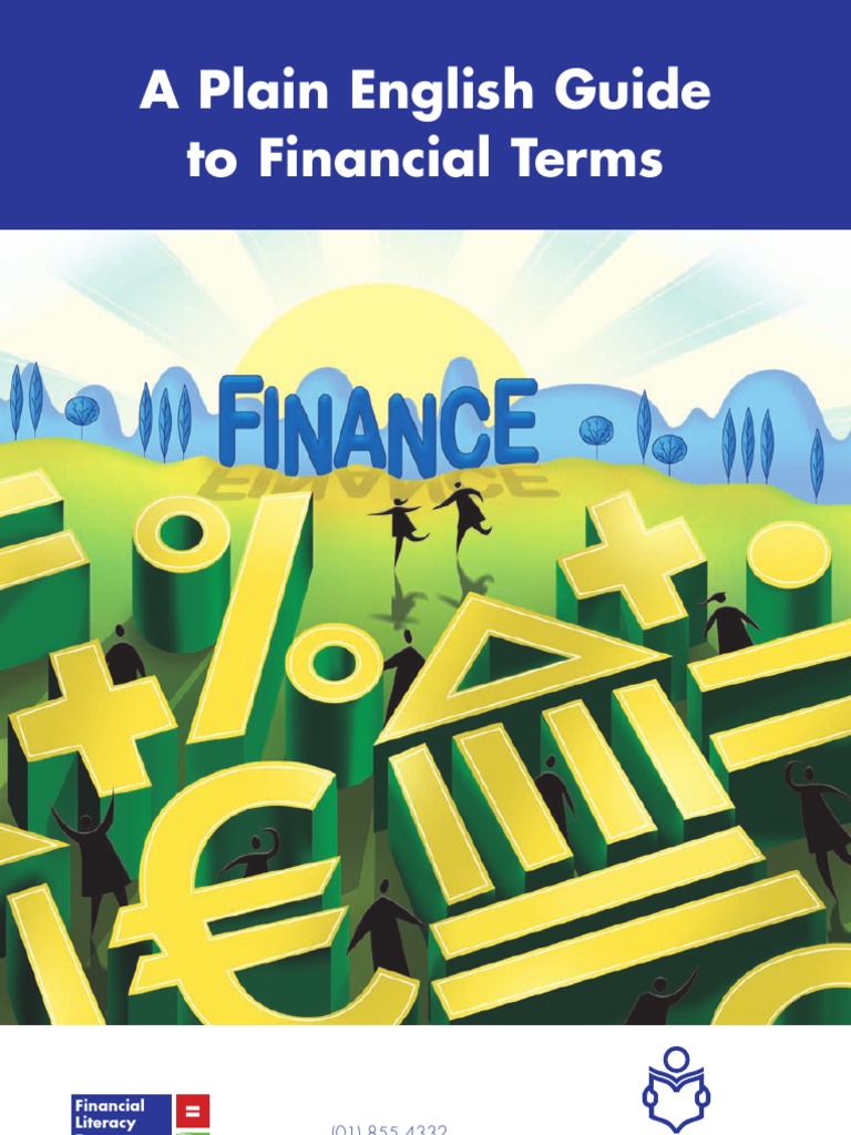 A Plain English Guide To Financial Terms | PDF | Credit (Finance) | Loans