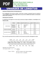 Conversión de Unidades de Longitud | PDF | Distancia | Unidades de medida