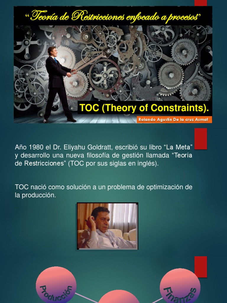 Teoría de Restricciones - COSTOS | PDF