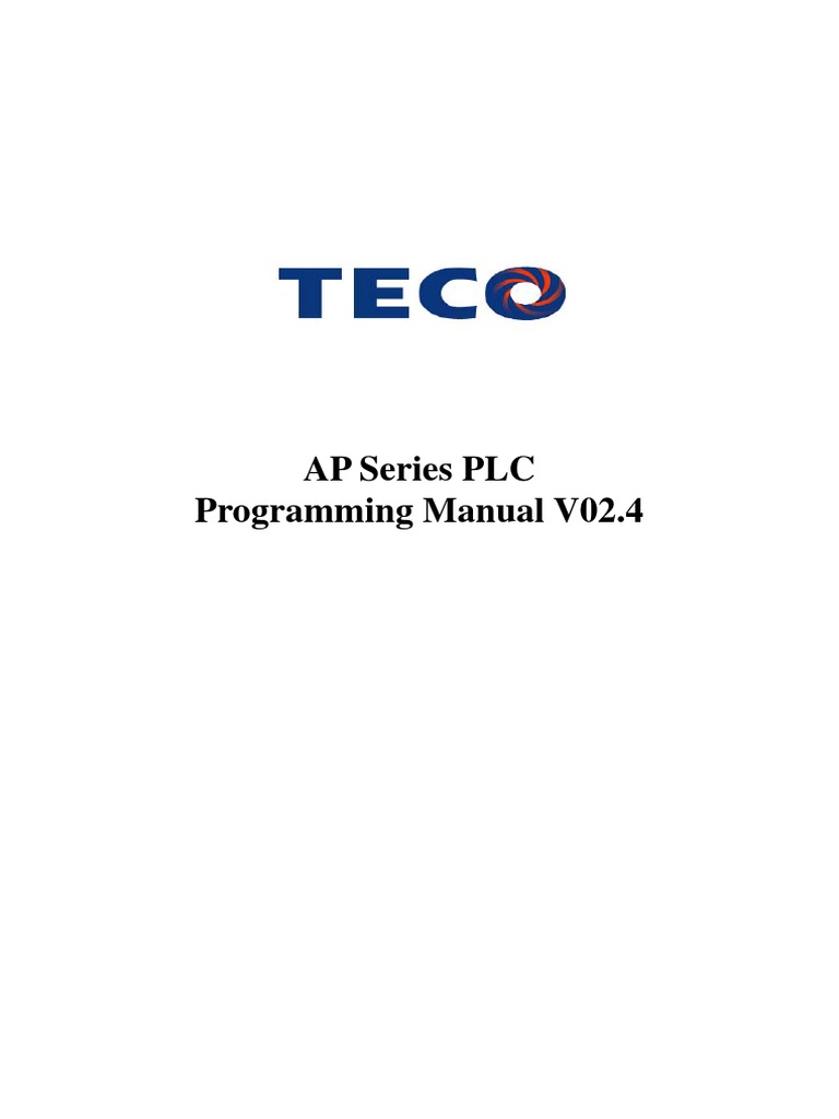 Manual de Programa 'Ao Tpw04 | PDF | Programmable Logic Controller | Relay