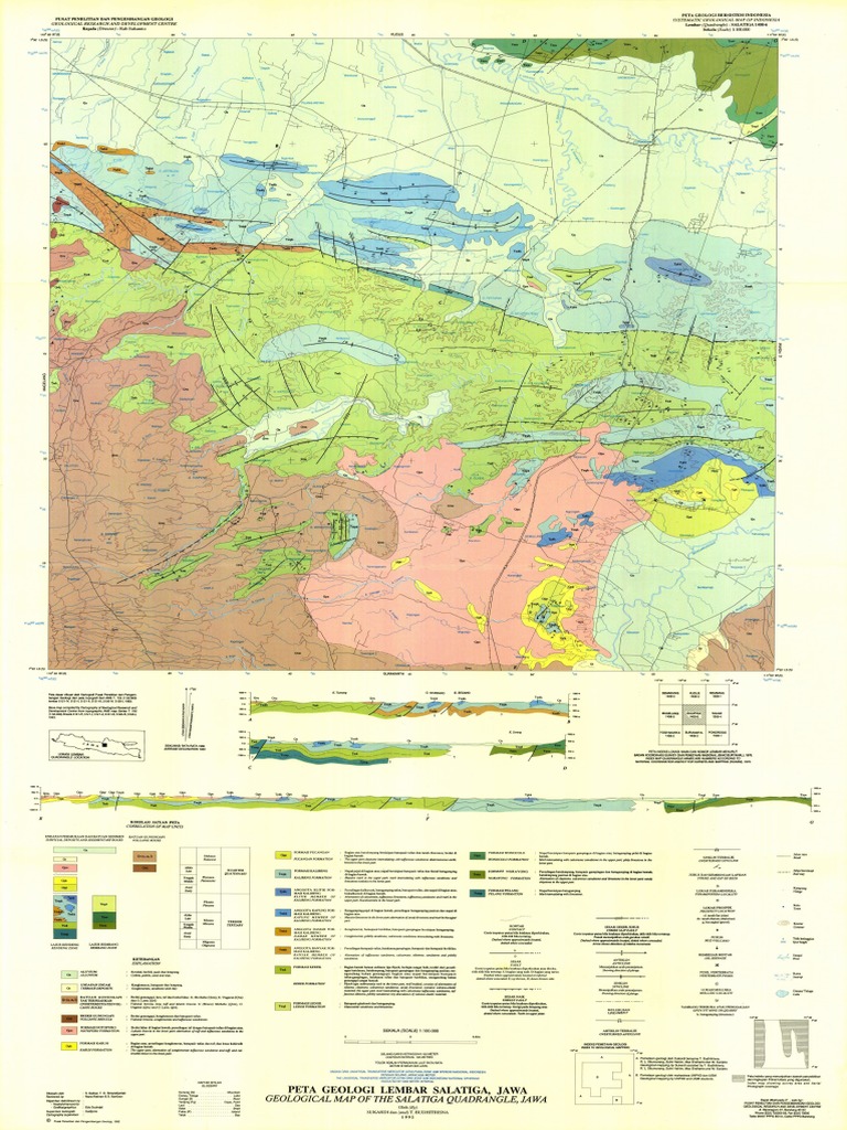 14 - Peta Geologi Skala 100.000 Lembar Salatiga1 | PDF