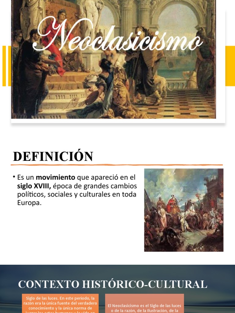 Neoclasicismo 5to. | PDF