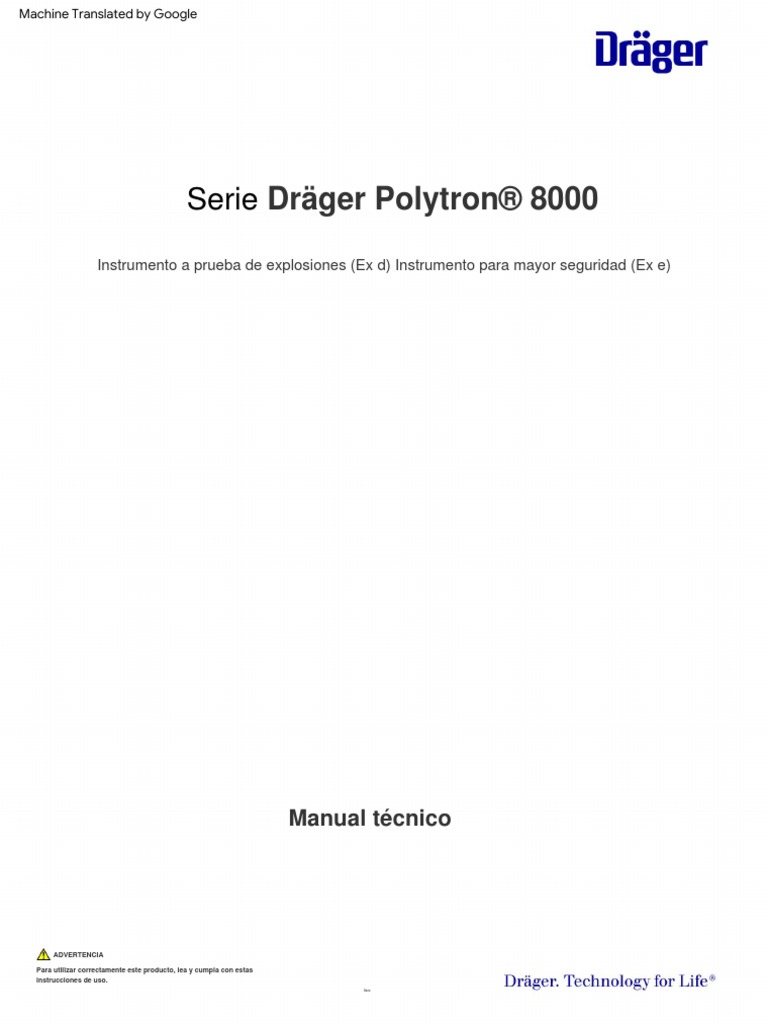 Polytron 8000 Series Ex D Technical Manual Ifu 9033848 Enen Us | PDF ...