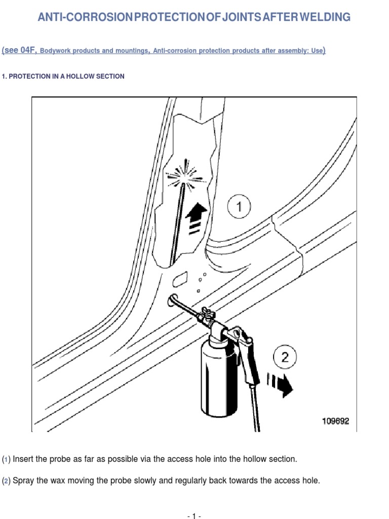 Anti-Corrosion Protection of Joints After Welding | PDF