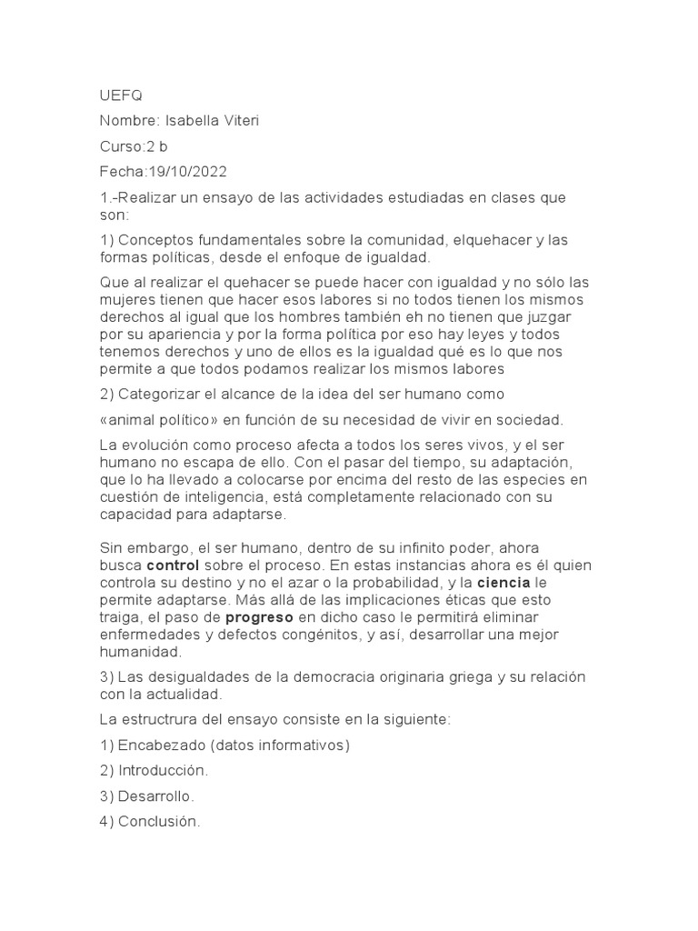 Igualdad y Democracia: Un Análisis Comparativo | PDF | Democracia ...