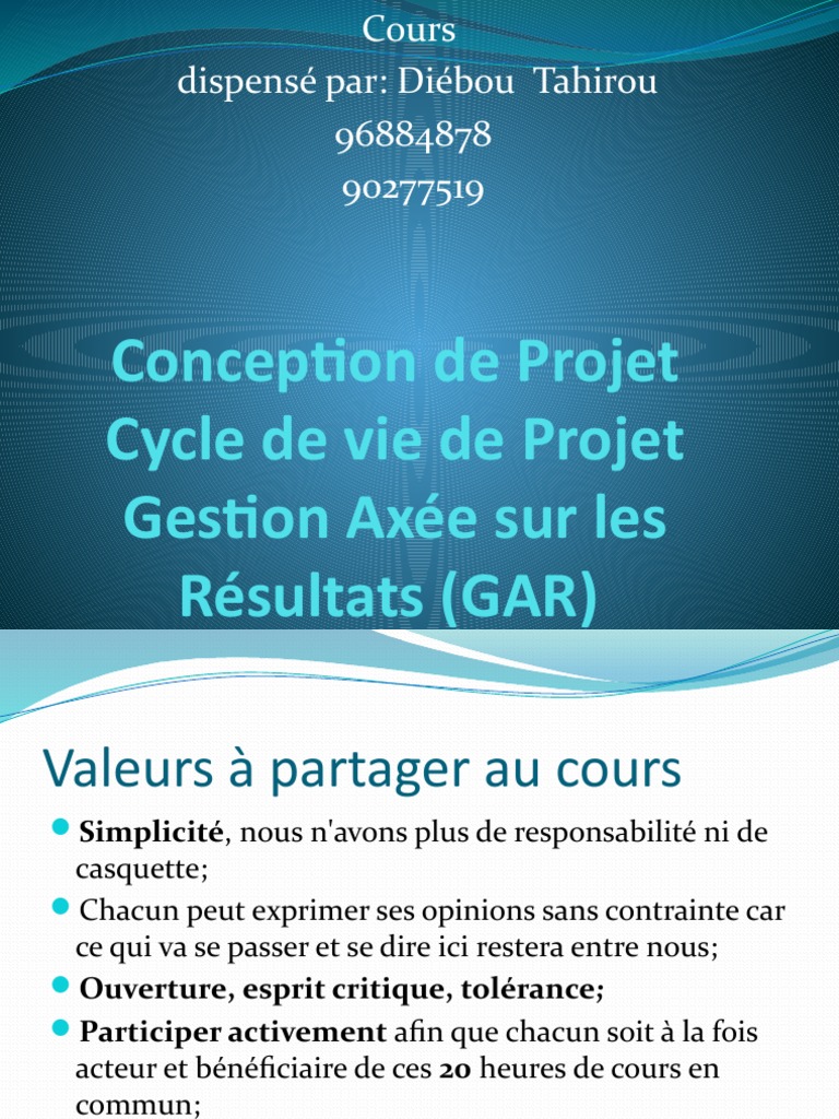 Maîtriser le Cycle de Projet | PDF | Gestion de projet | Planification