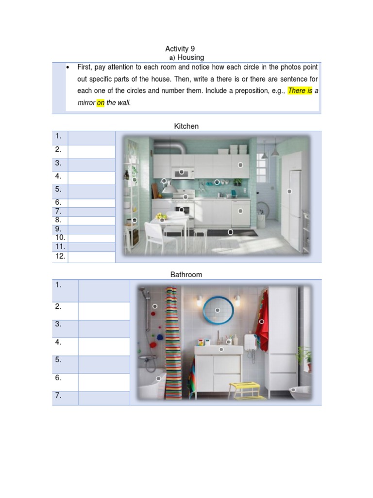 Activity 9 Format | PDF | Room | Bedroom