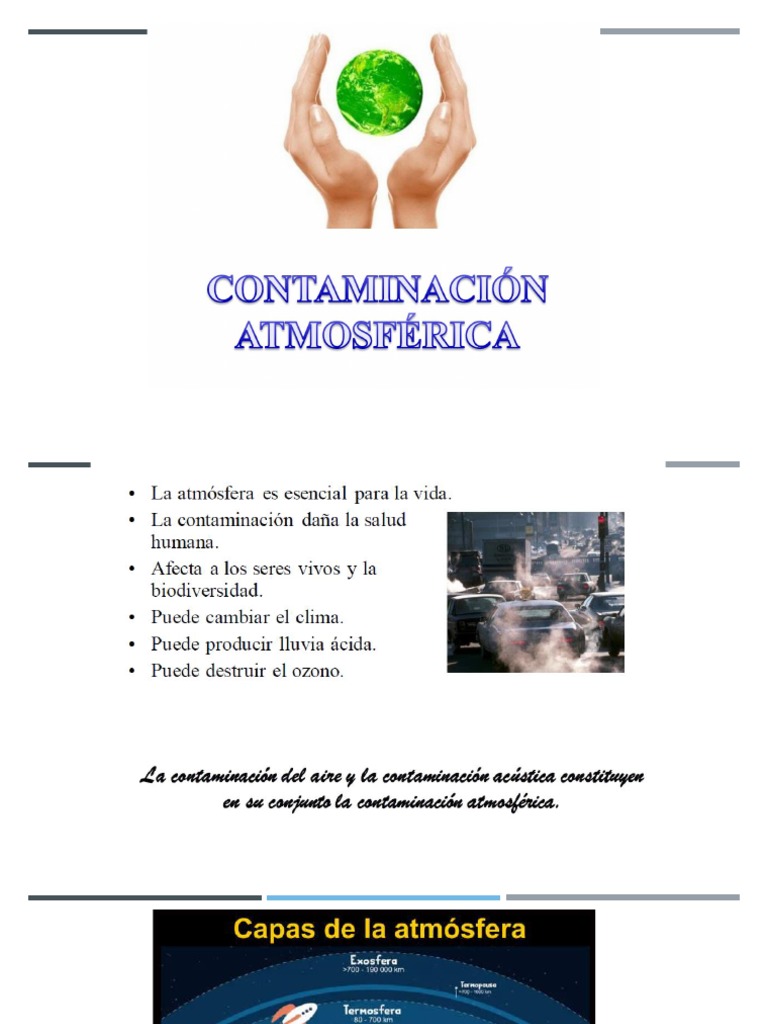 Contaminacion Atmosferica | PDF