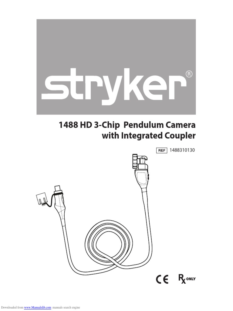 1488 HD 3-Chip Pendulum Camera With Integrated Coupler: Downloaded From ...
