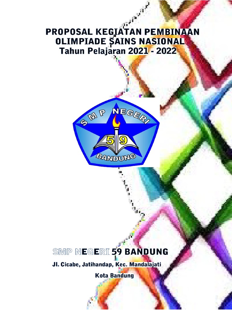 Proposal Kegiatan Pembinaan Olimpiade Sains Nasional | PDF | Seni