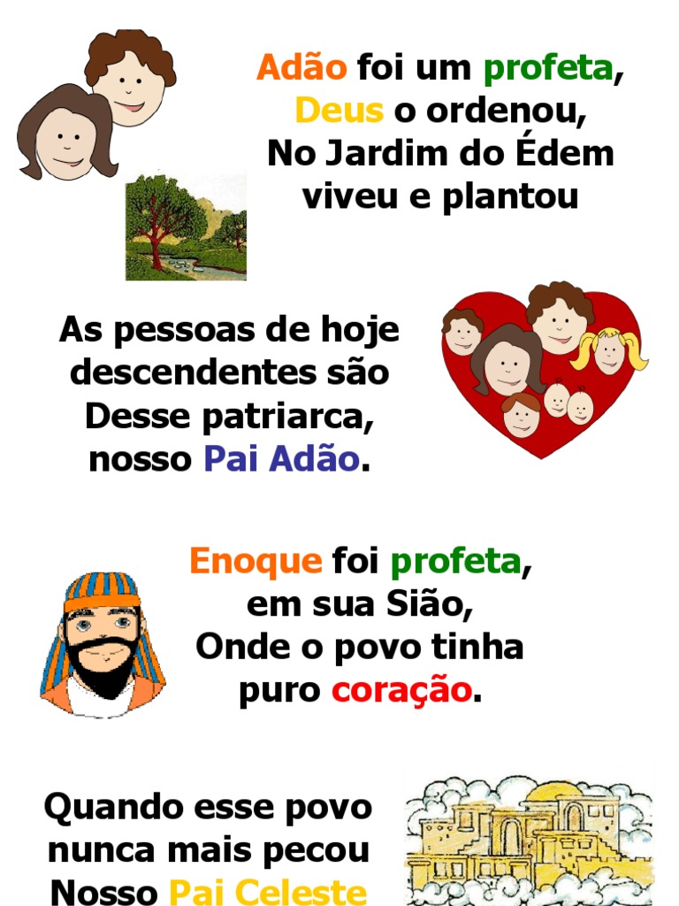 Cartaz - Hino - Segue o Profeta | PDF