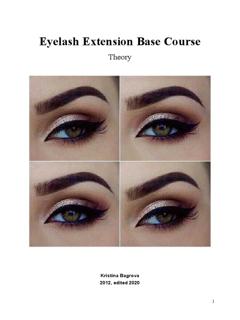 Eyelash Extension Base Course | PDF