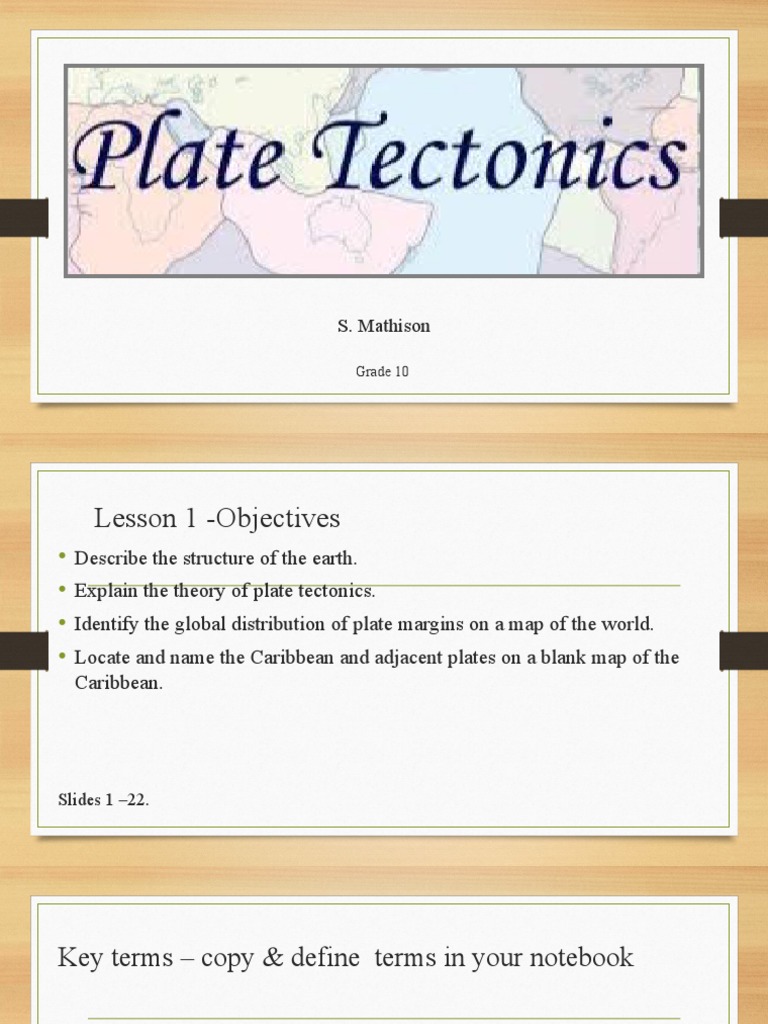Plate Tectonics & Earth's Structure | PDF