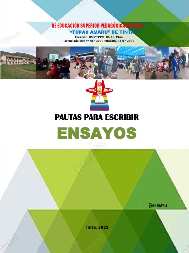 EESPPTA - Pautas para Escribir Ensayos | PDF | Ensayos | Edades medias