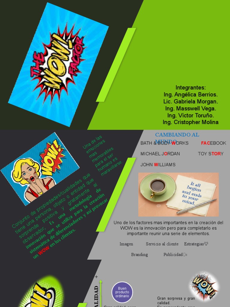 Presentacion Factor WOW | PDF | Marca | Apple Inc.