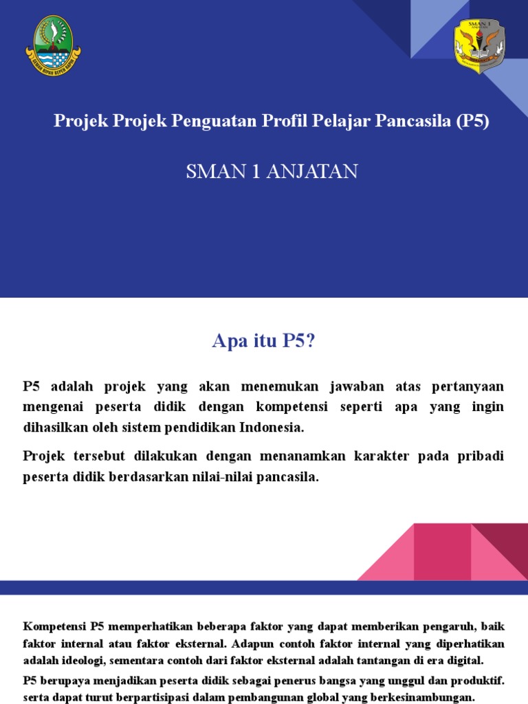 Projek Projek Penguatan Profil Pelajar Pancasila (P5) | PDF