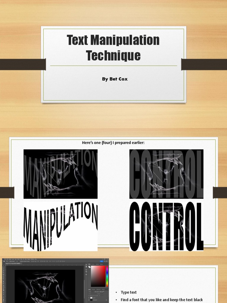 Graphic Design Text Effects Guide | PDF