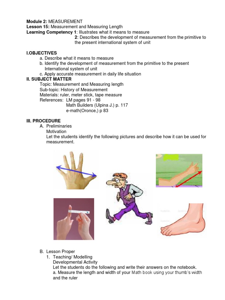 Q2 TG 1 2 | PDF | Metre | Measurement