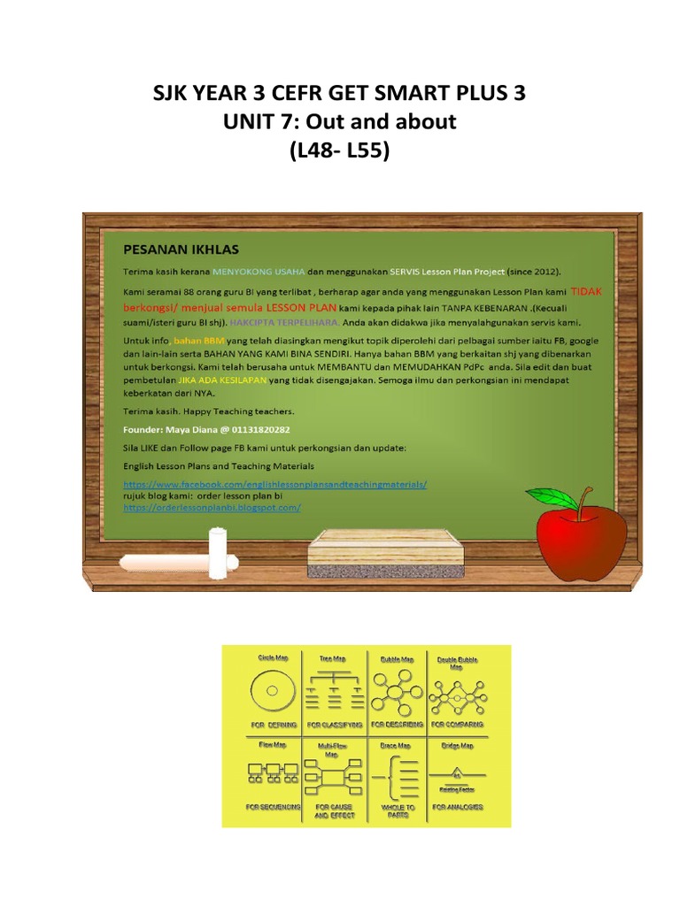Unit 7 - Out and About | PDF | Lesson Plan | Learning