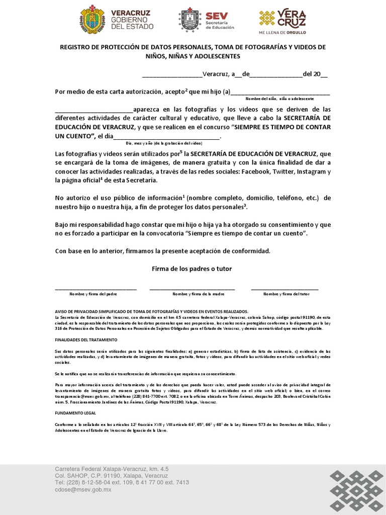 Permiso de Uso de Imagen | PDF Permiso de Uso de Imagen | PDF