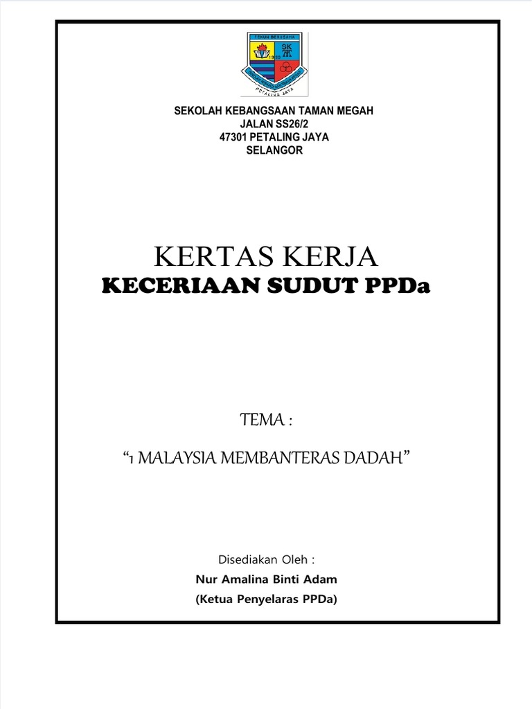 Pdfslide - Tips - Kertas Kerja Ppda 2 | PDF