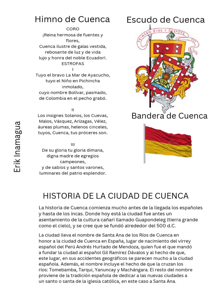 Himno y símbolos de Cuenca | PDF