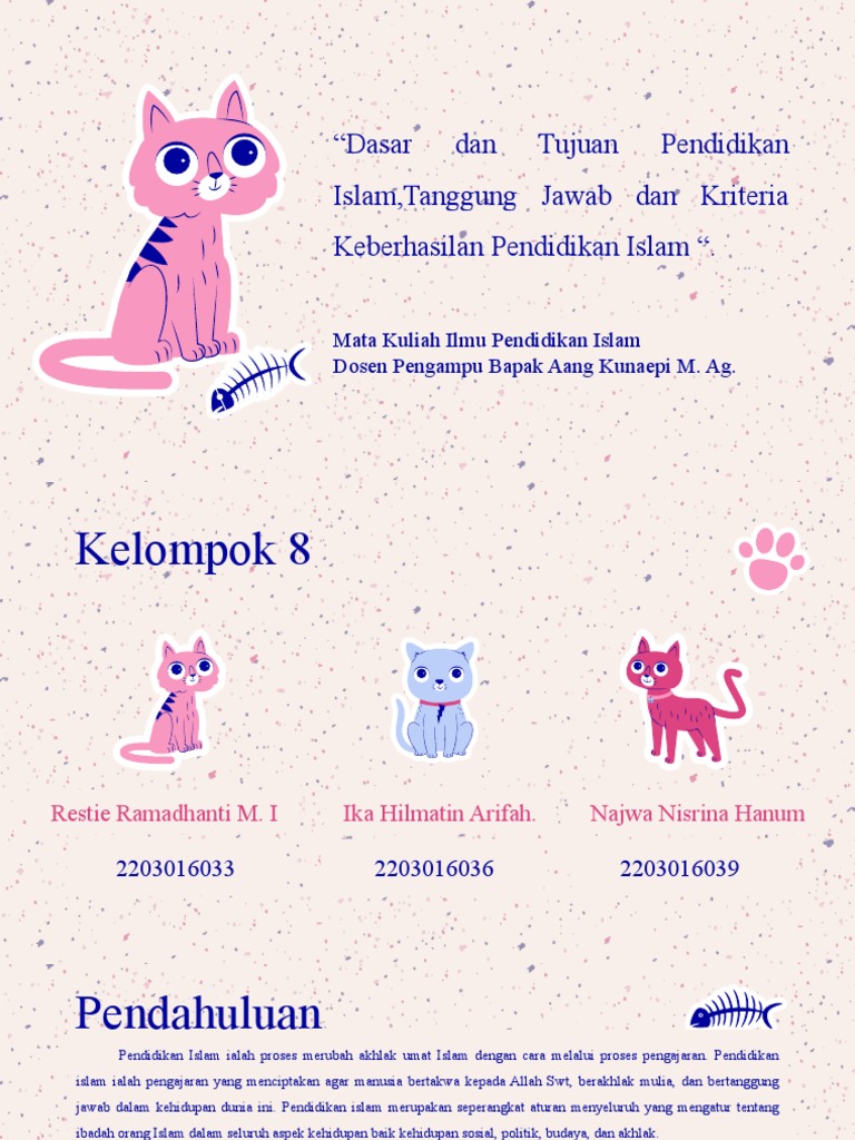 IPI - Kelompok 8 - PAI - 1A | PDF