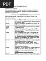 Script For Turn-Over and Installation Ceremonies | PDF