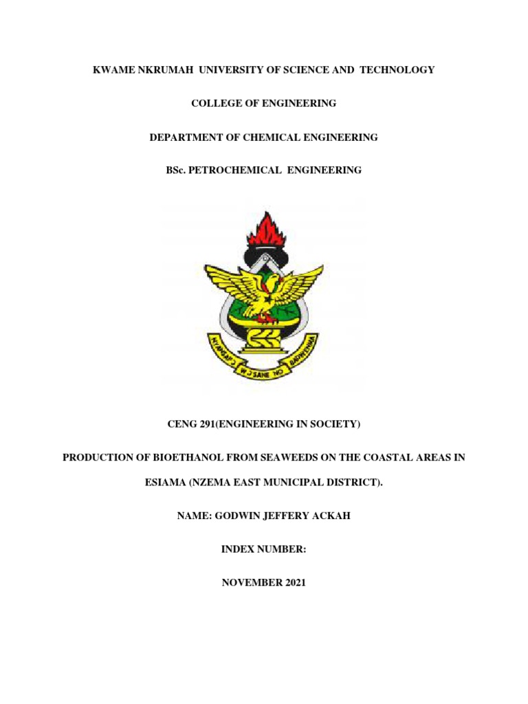 Ceng Sample 1 Pdf Biofuel Algae