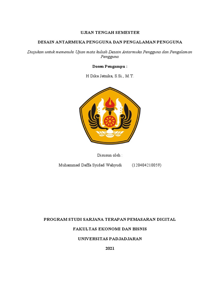 Uts Ui Ux Muhammad Daffa Syidad Wahyudi 120404210059 Pdf 