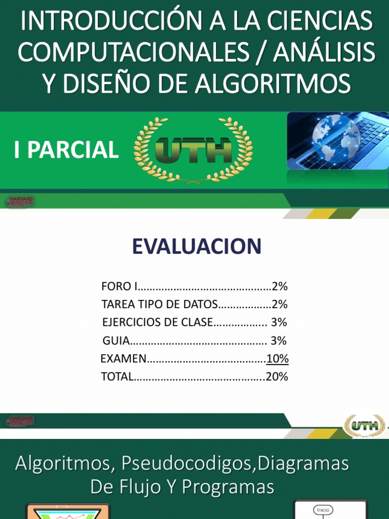 PRESENTACION I PARCIAL Analisis y Diseno de Algoritmos | PDF