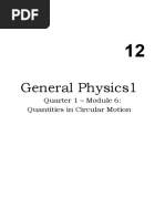 General Physics g12 Reviewer | PDF | Physics | Force