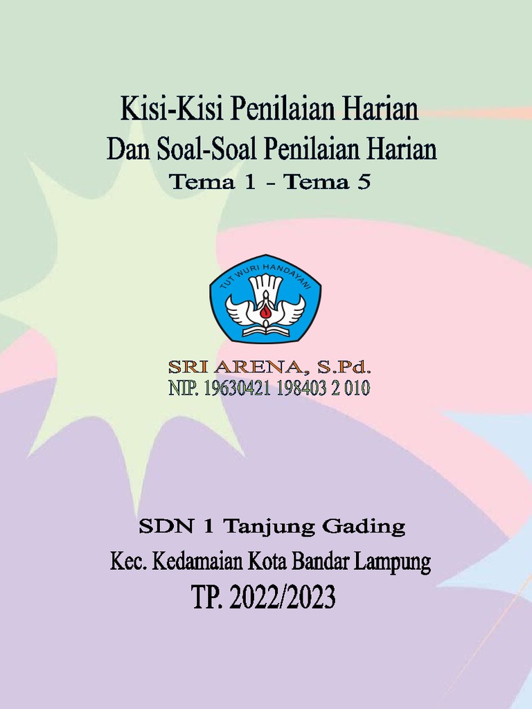 Cover Kisi Dan Soal | PDF