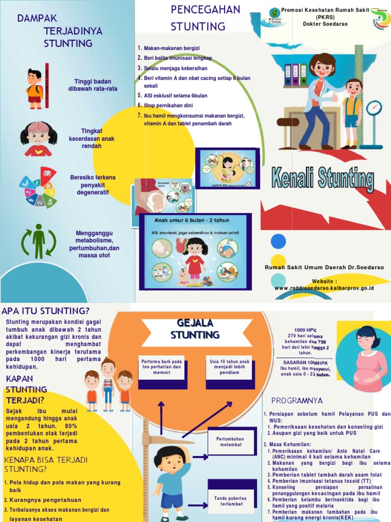 Leaflet Stunting | PDF