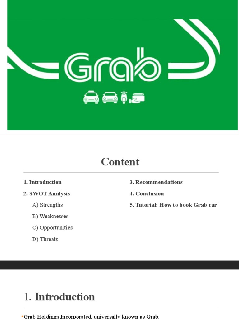 Grab Swot | PDF | Economies