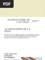 Guía sobre Cromoniquia y Alteraciones Ungueales | PDF | Clavo (anatomía ...