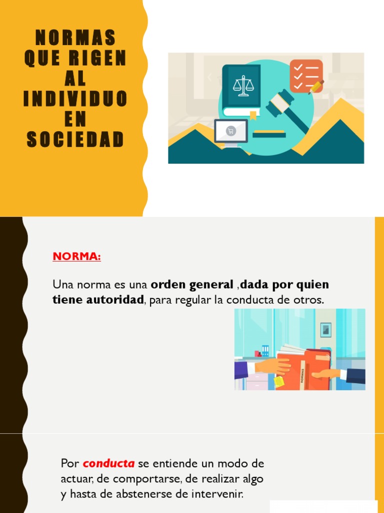 Normas Que Rigen Al Individuo en Sociedad | PDF
