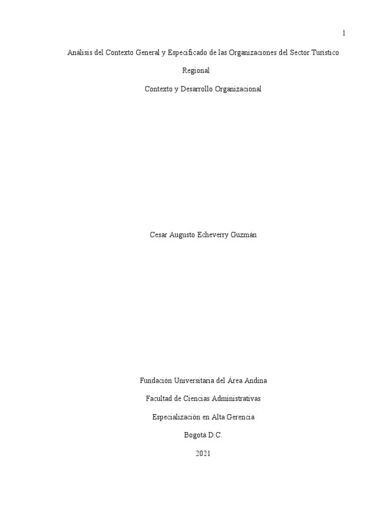 TAREA EJE UNO Cesar Augusto Echeverry Guzmán | PDF