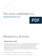 Trauma Abdominal ATLS Enzo | PDF | Abdomen | Lesión