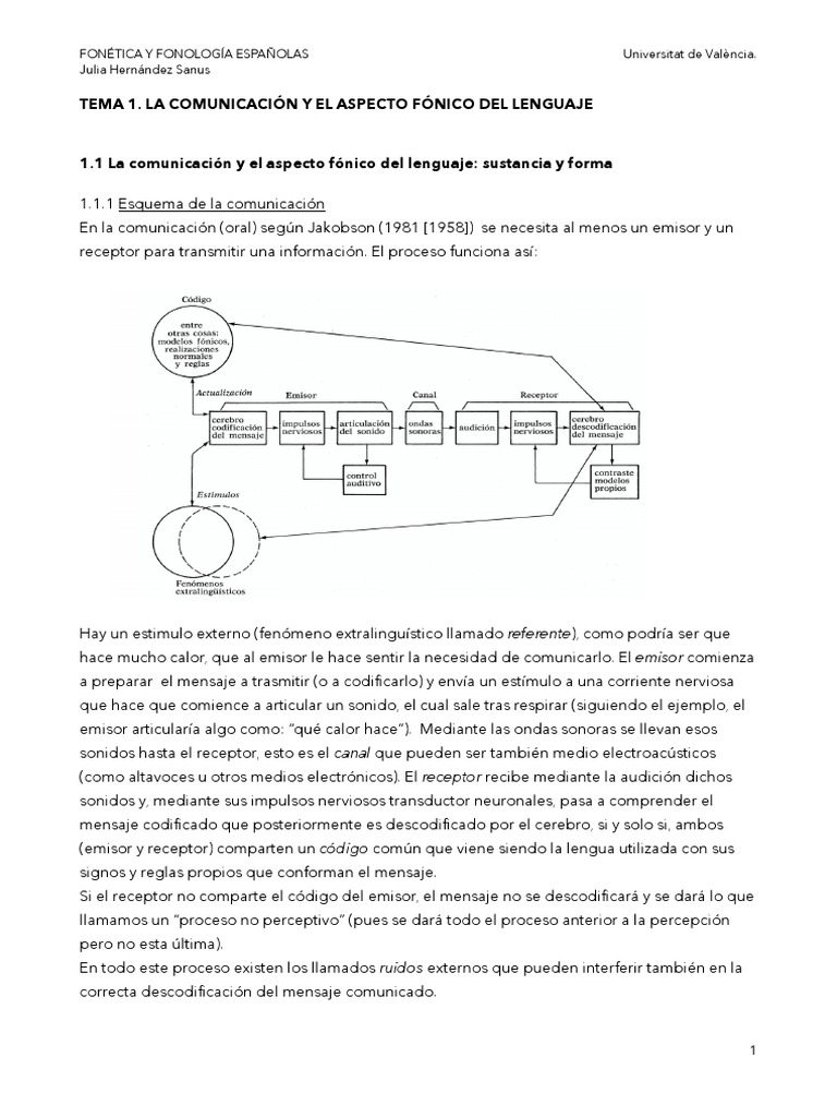 Fonética y Fonología en Español | PDF | Fonética | Fonología