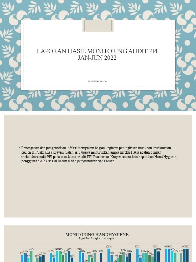 LAPORAN HASIL MONITORING AUDIT PPI Jan-Jun 2022 | PDF