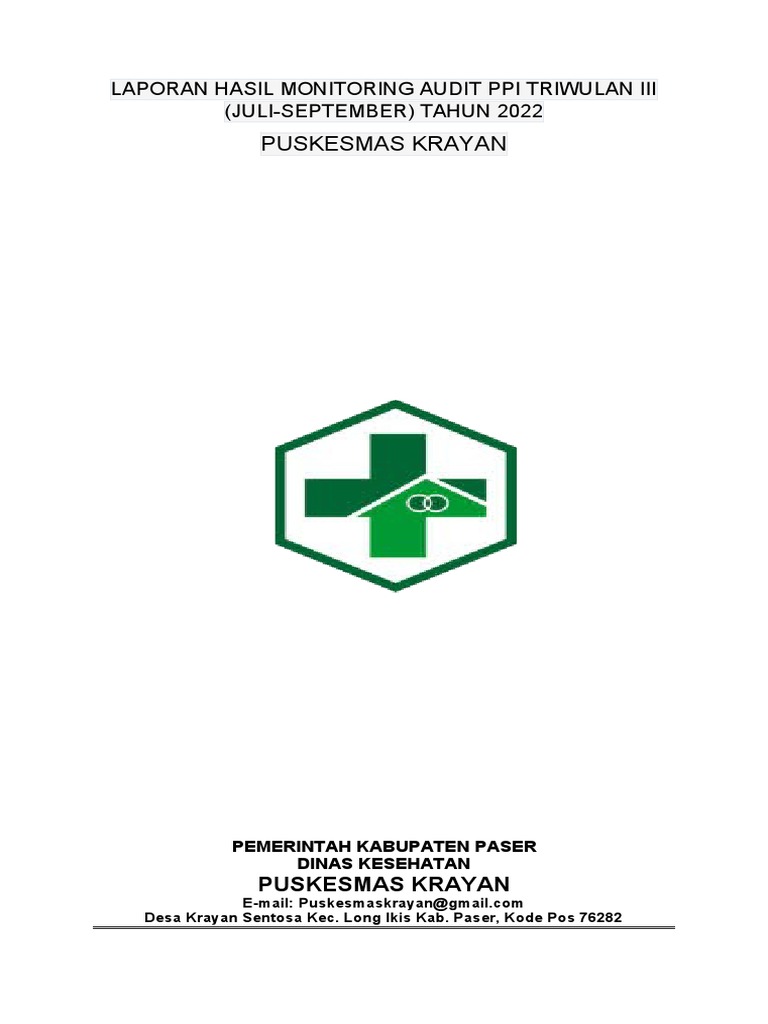 Laporan Hasil Monitoring Audit Ppi Triwulan Iii 2022 | PDF