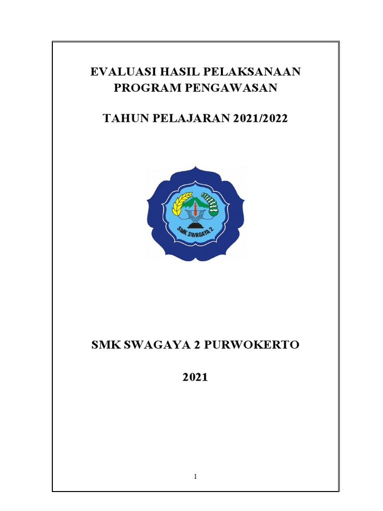 Laporan Hasil Pengawasan Dan Evaluasi | PDF