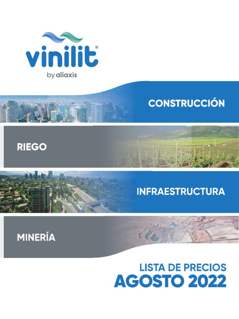 Soluciones de tubería Vinilit para sistemas de conducción de fluidos | PDF | Compuesto orgánico ...