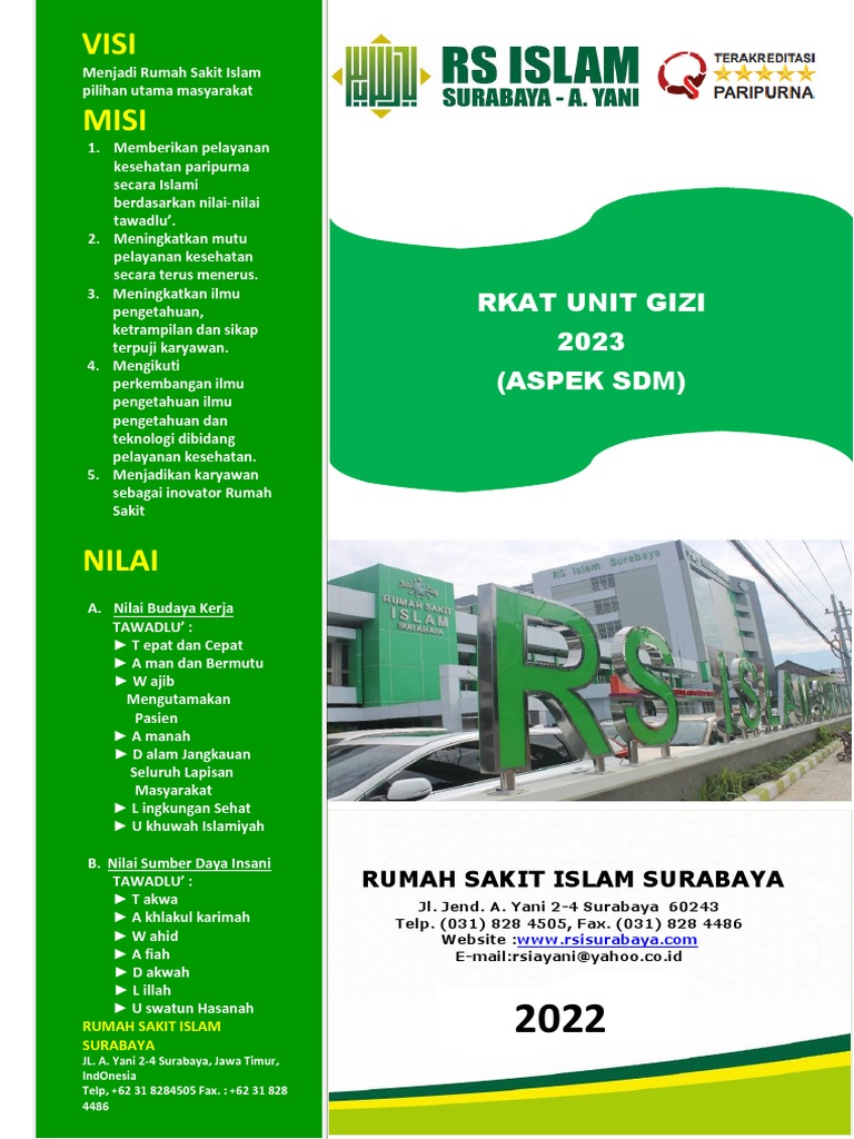 Rkat Gizi 2023 (Aspek SDM) | PDF
