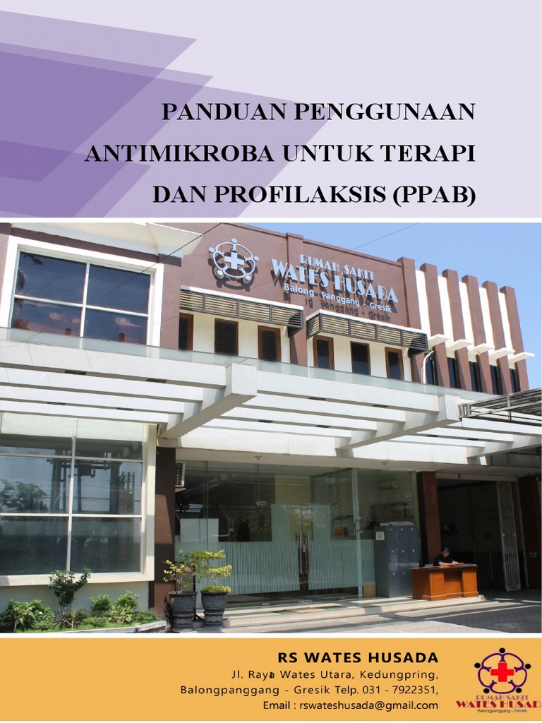 PANDUAN Penggunaan Antimikriba Untuk Terapi Dan Profilaksis (PPAB) | PDF
