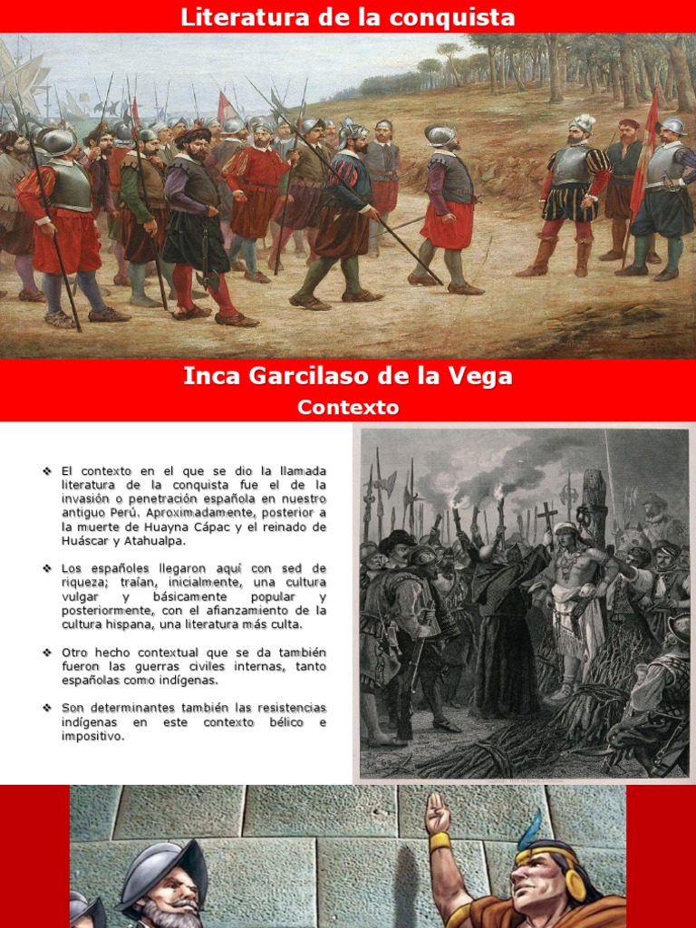 Literatura de La Conquista | PDF | Imperio Inca
