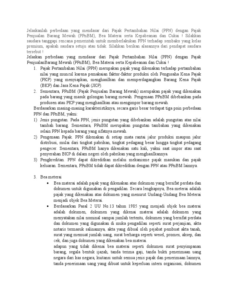 Sesi 6 Perpajakan | PDF